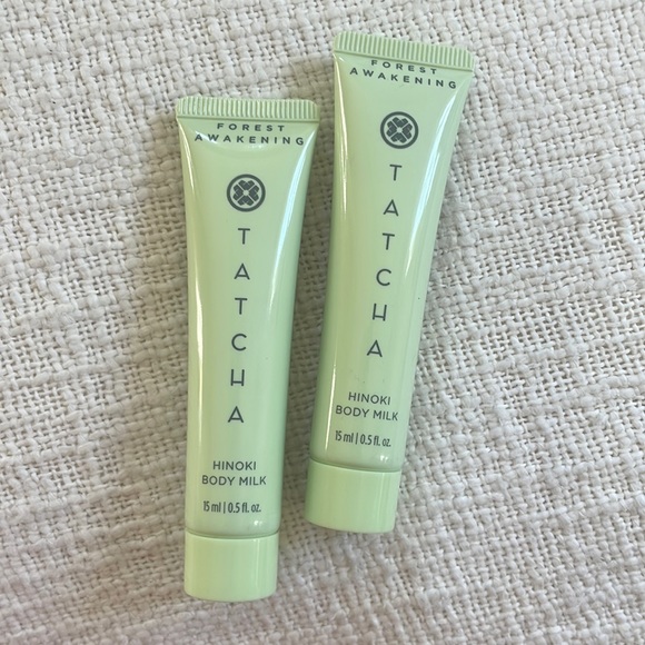 Tatcha | Bath & Body | 5 For 2 2 New Tatcha Hinoki Body Milk Samples ...